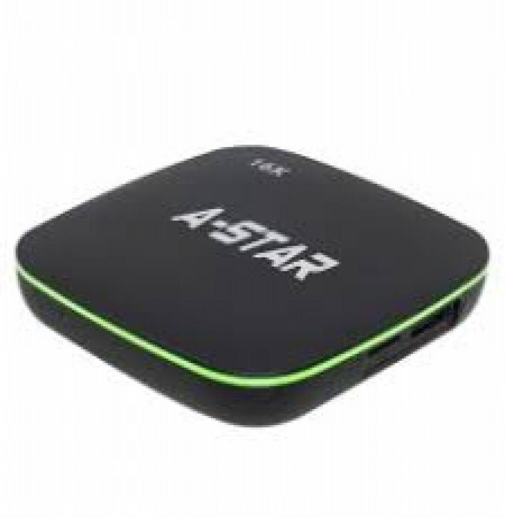 Receptor Digital IPTV A-Star TV Box 16G 128G - Geral