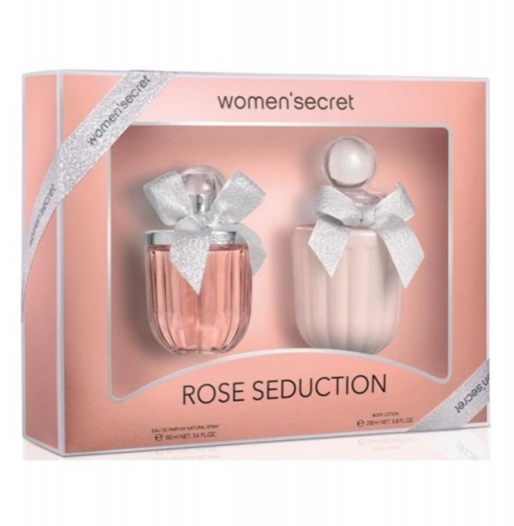 PJ Kit Women Secret Rose Seduction EDP 100ML + BL - Geral