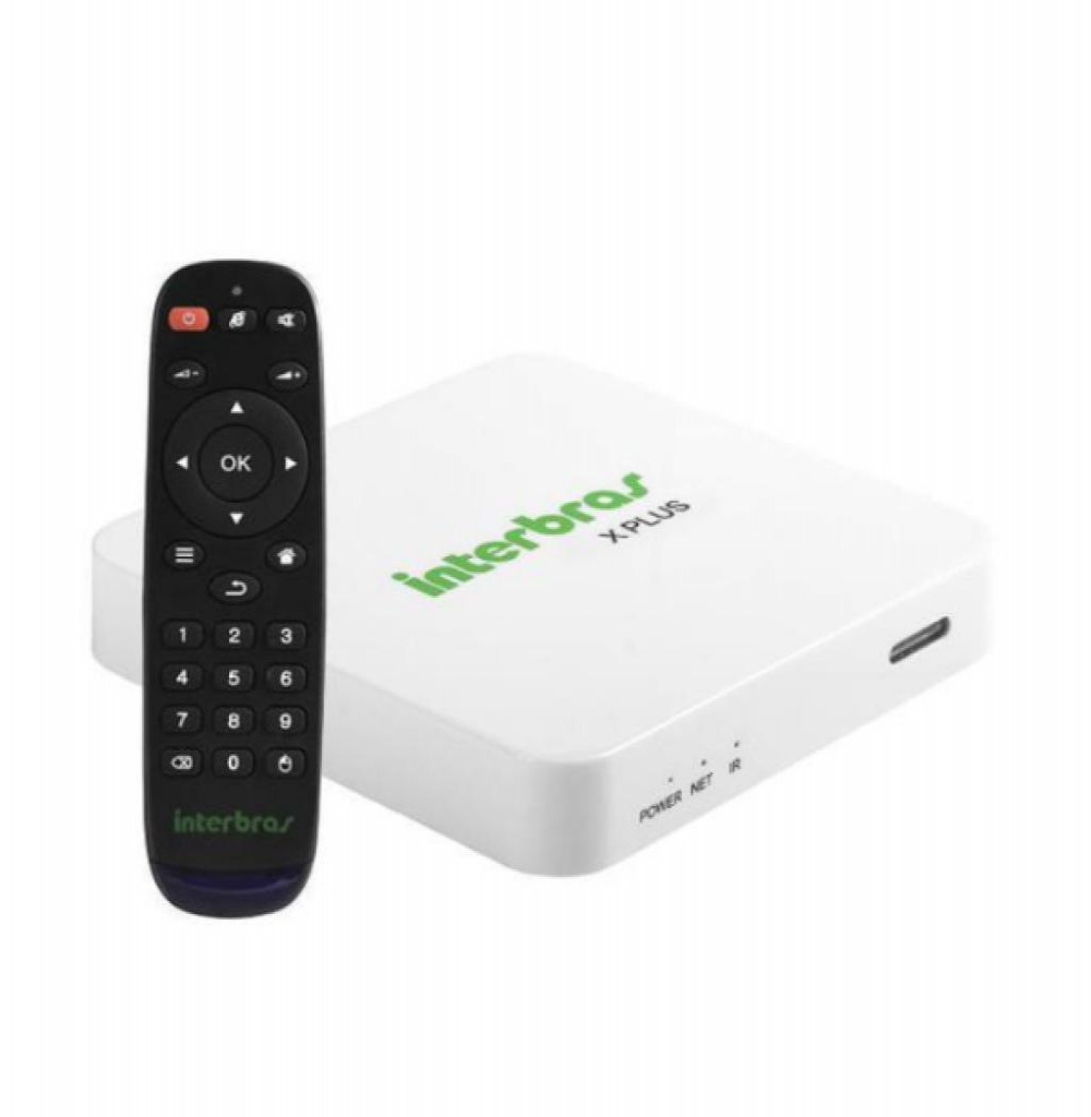 Receptor Digital IPTV INTERBRAS XPLUS PRO 8K - Geral