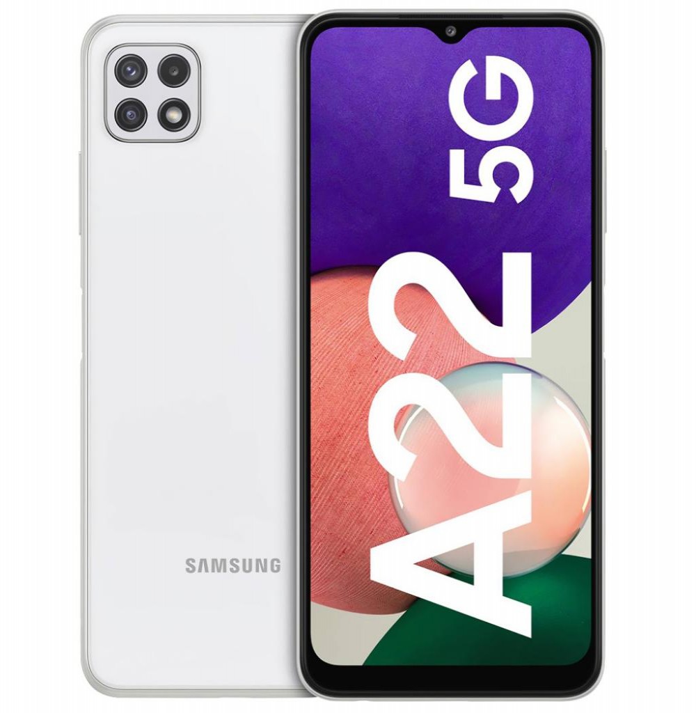Celular Samsung A22 A226BR/DS 4/128GB 5G Branco - Samsung