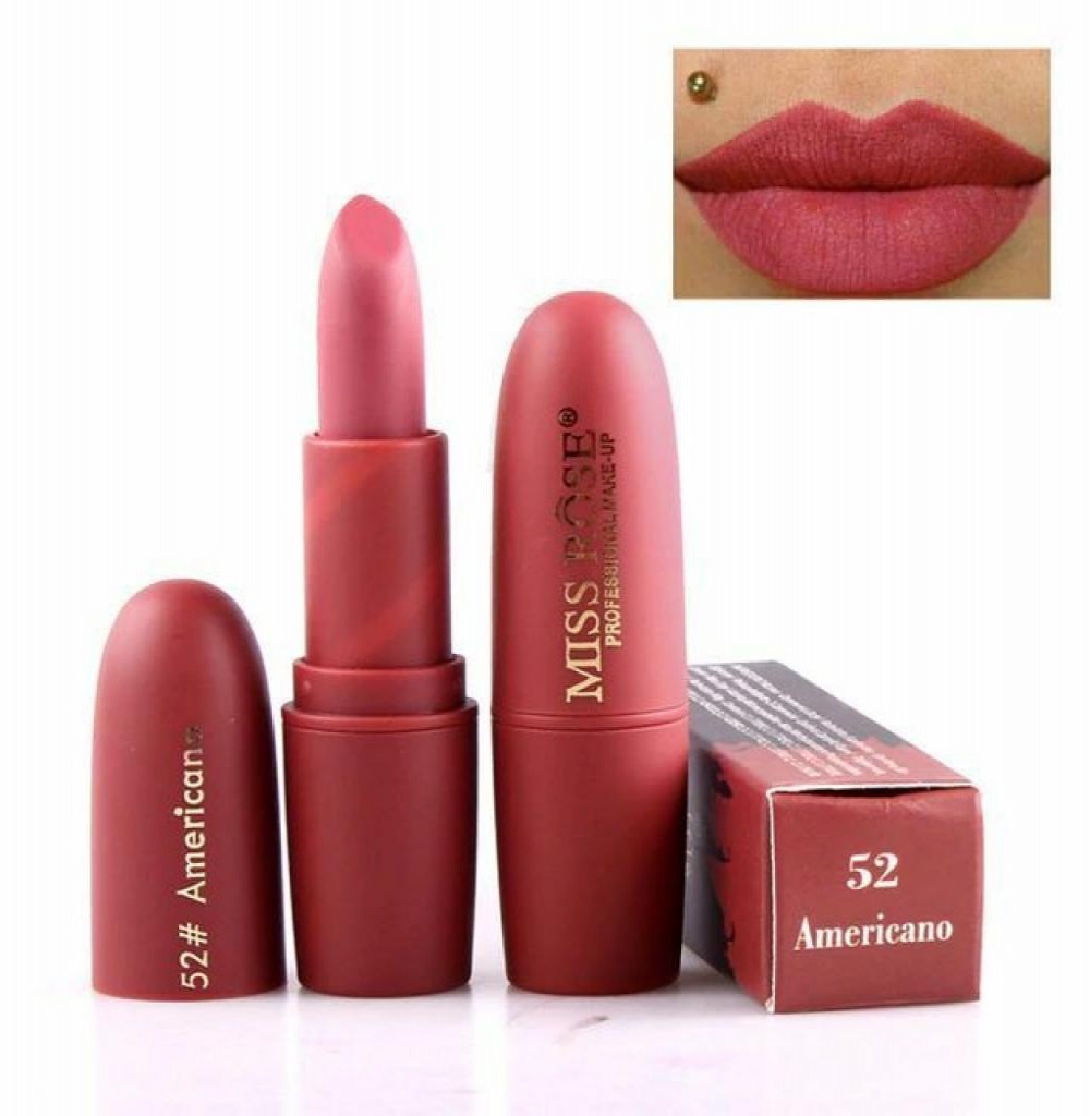 Batom Matte Lipstick Miss Rose 7301-422 Z2 - Miss Rose
