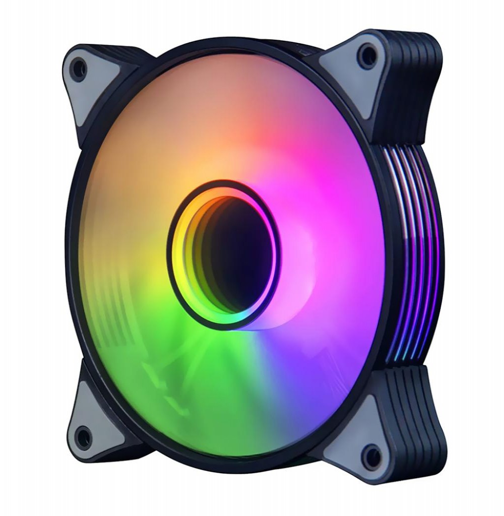 Cooler Gabinete Aigo AR12 Pro RGB Preto - aigo