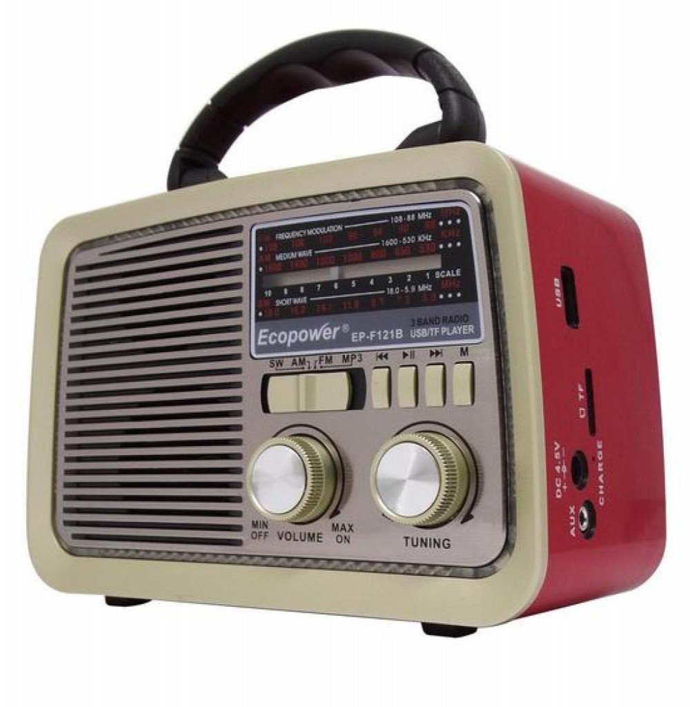 Radio Ecopower Ep-F121B Am/Fm/USB/SD/Bt - EcoPower