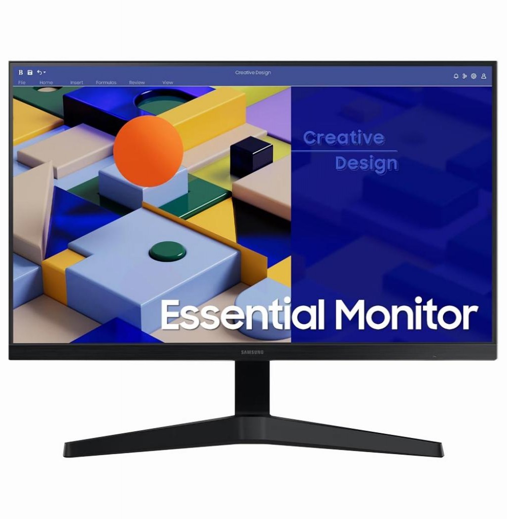 Monitor Led 24" Samsung LS24C310EAL S3 FHD 75HZ - Samsung