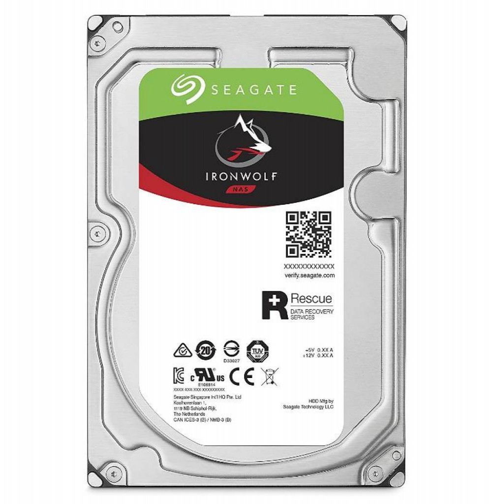 HD SATA3 4TB Seagate Ironwolf Nas - Seagate