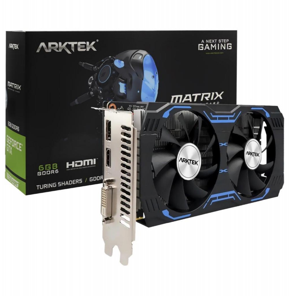 Placa de Vídeo 6GB Exp. Gf-Gtx1660 Super Arktek Matrix (AKN1660SD6S6GH1) - Geral