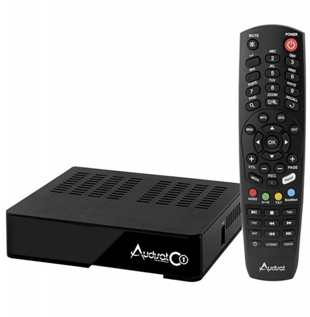 Receptor Digital Audisat C1 FTA HD HDMI Wifi - Audisat