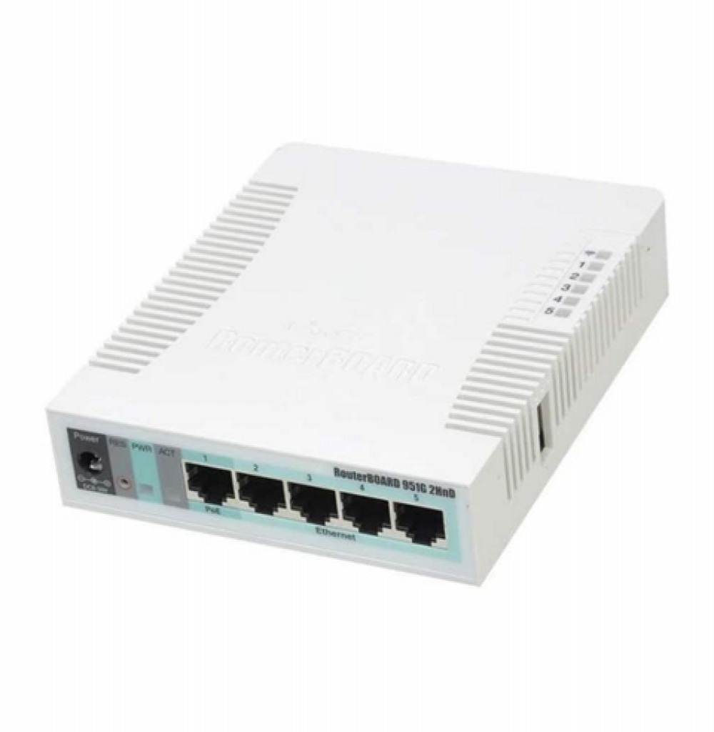 Mikrotik Routerboard RB951G-2HND 600mhz 128mb L4 - Mikrotik