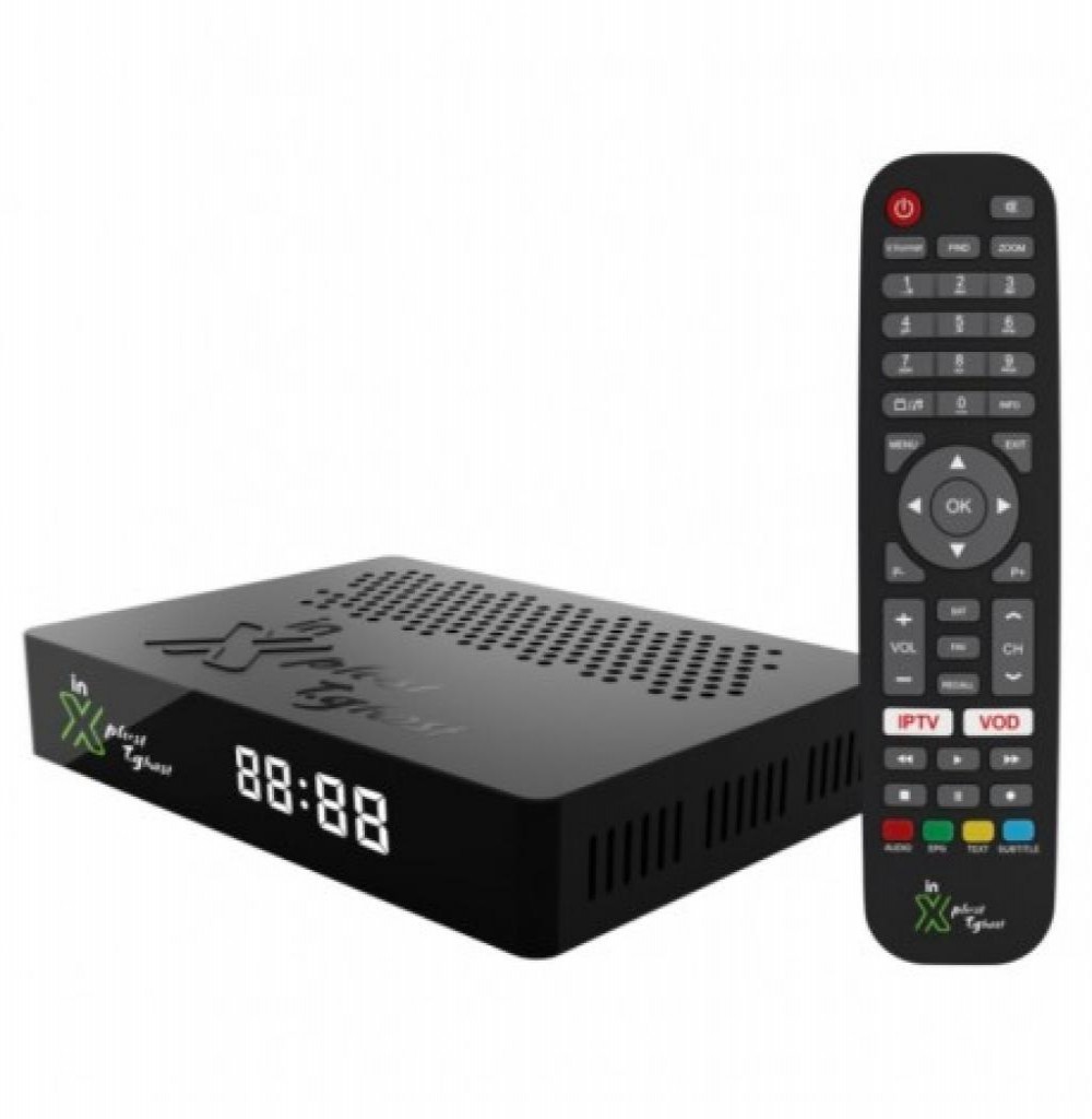 Receptor Digital Iptv Xplus Team Ghost HD Wifi - Geral