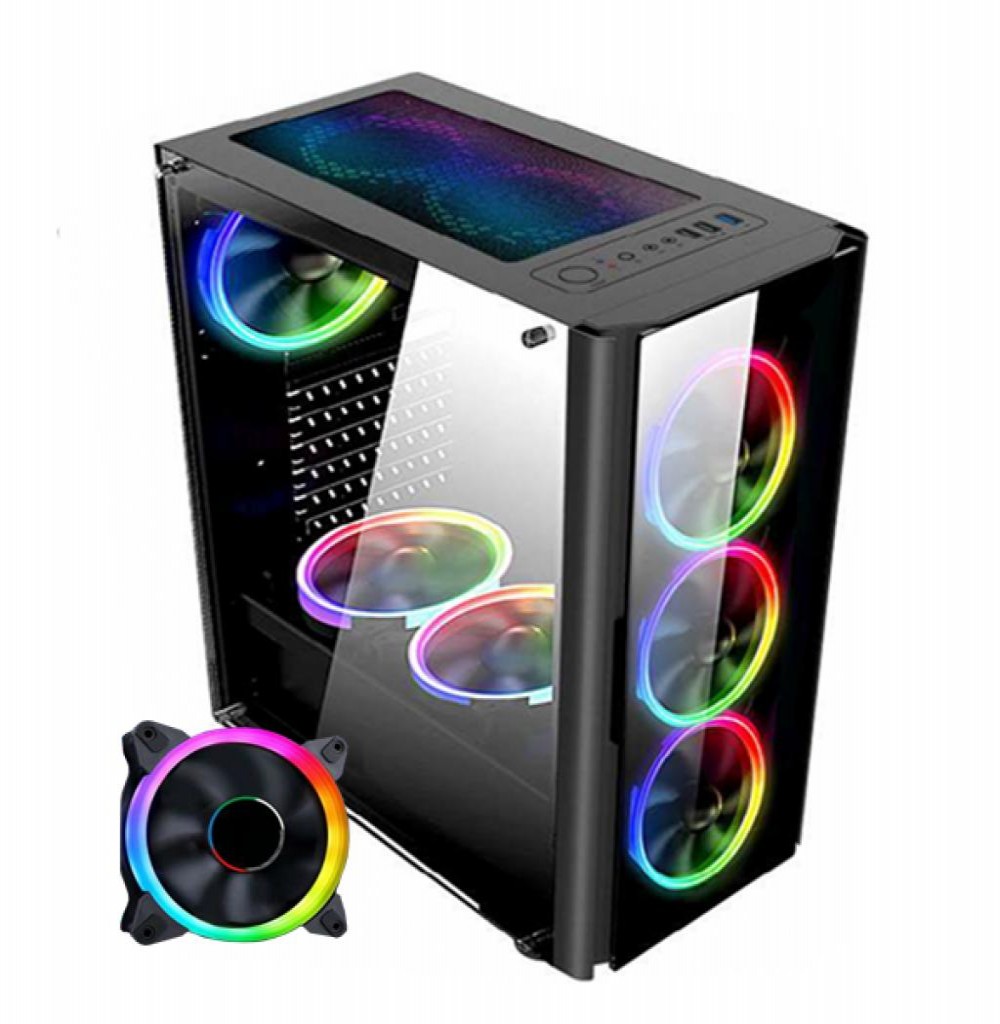 Gabinete Satellite K373 Com 6 Coolers - Satellite