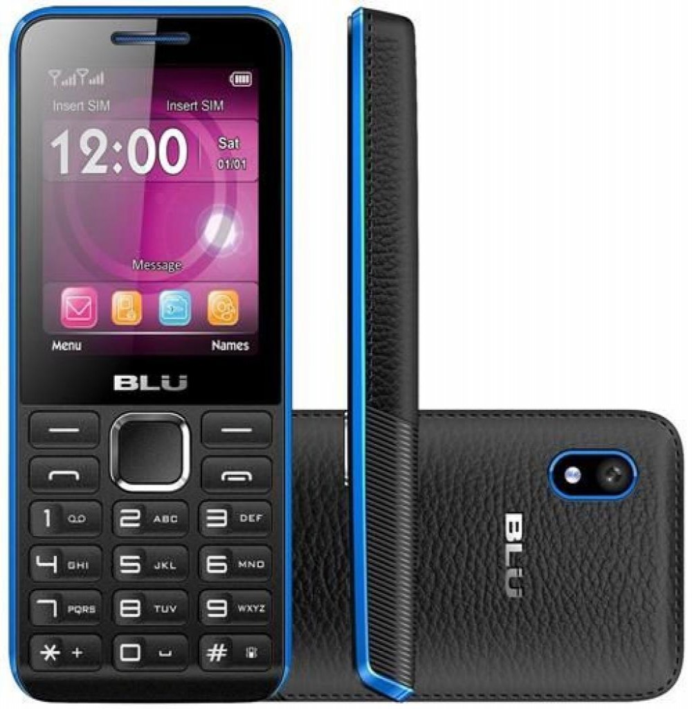 Celular Blu Tank II T-193 Preto/Azul - Blu