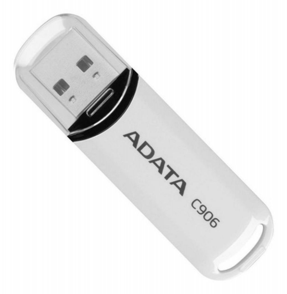 Pen Drive Adata C906 White 16GB USB 2.0 - ADATA Pen Drive Adata C906 White 16GB USB 2.0 - ADATA