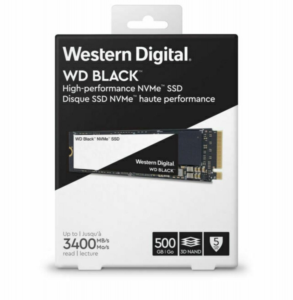 HD WD Black WDS500G3XOC SSD M.2 500GB - WD Elements