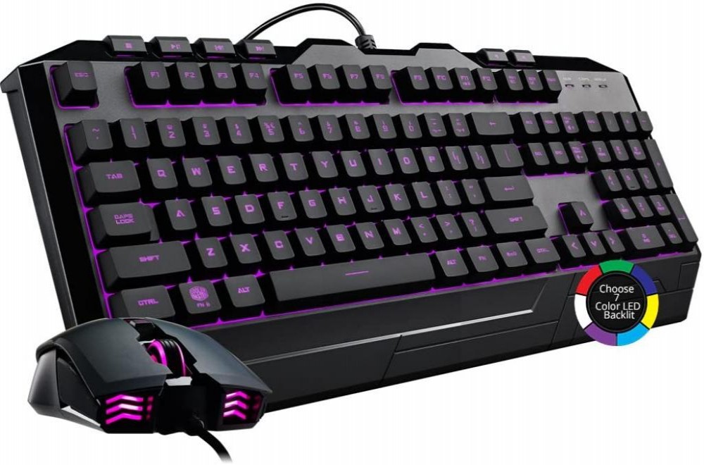 Teclado USB Cooler Master Devastator 3 Plus Com Mouse SGB-3001-KKMF1 ...